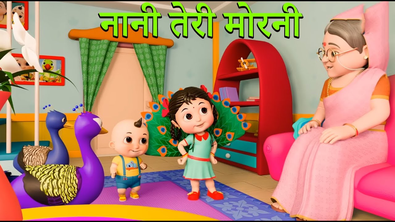 Nani Teri Morni Ko + Munna Ro Raha Tha | Hindi Rhymes for kids - YouTube