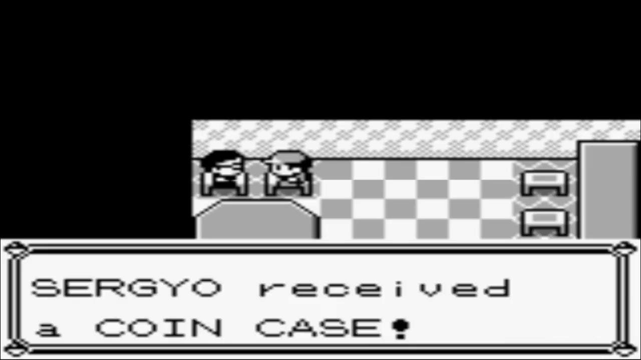 Pokémon Red and Blue - Get Coin Case and Discovering a Secret Switch in ...