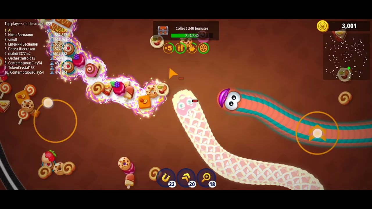 Warm Zone.io Cherry Pie Snake 4 million+ Weight HD @tseries - YouTube