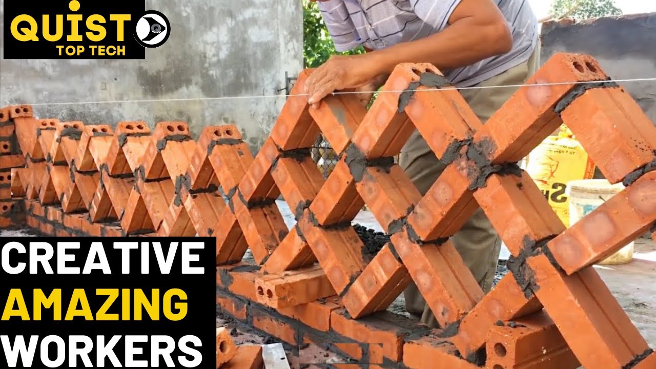 AMAZING, SATISFYING, INGENIOUS WORKERS SKILLFULLY DOING THEIR WORK WELL ...
