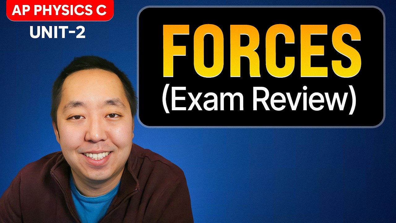AP Physics C Mechanics Exam Review (2025): Unit 2 Forces - YouTube