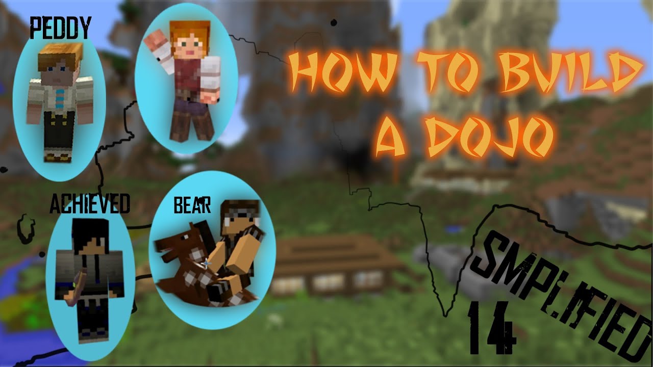 Minecraft 1.7 SMPlified Ep 14 - How to Build a Dojo in Minecraft and ...