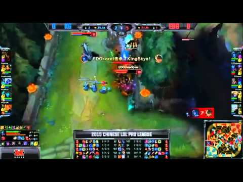 King Assassin Xerath VS EDG Pawn Twisted Fate Game 1 Highlights 2015 Spring LPL W6D3 - YouTube