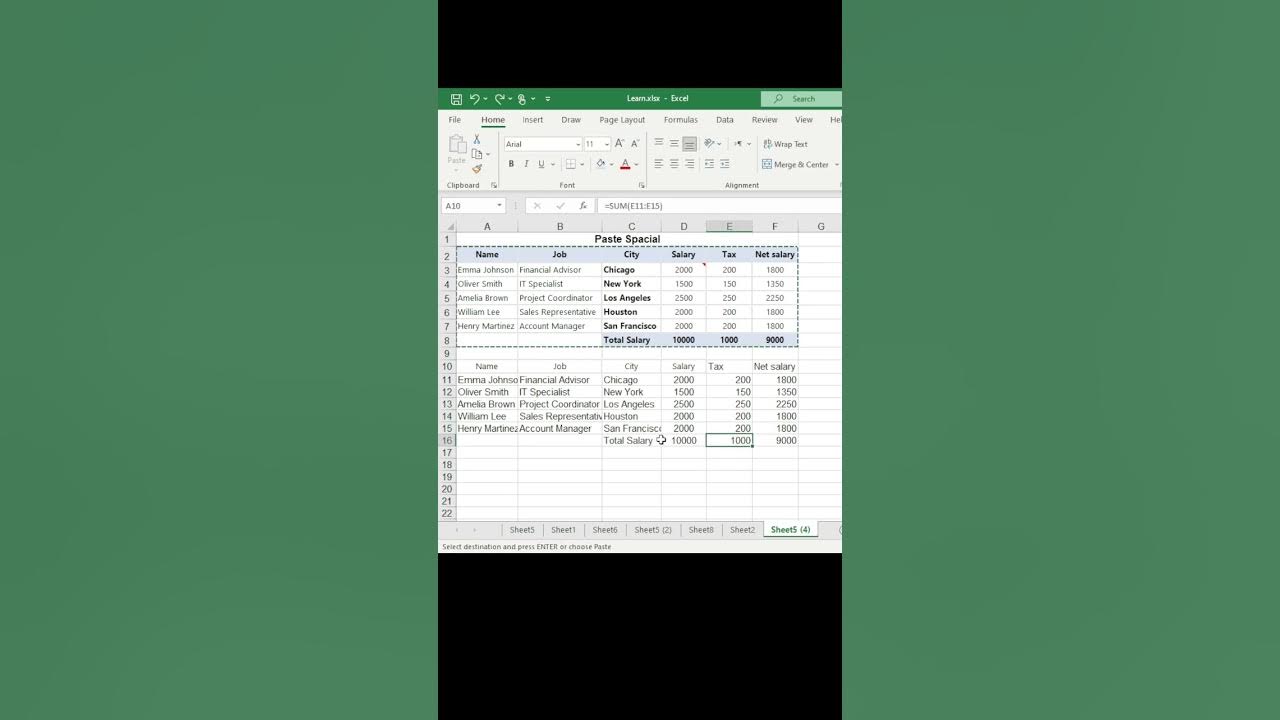 Paste special part one in excel? #excel #exceltips #exceltricks #exceltutorial #excelformulas # ...