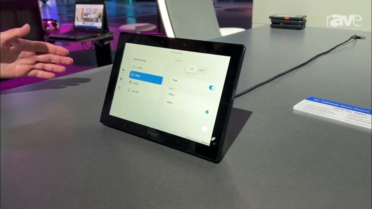 Zoomtopia 2023: Extron Shows Off New 10-inch Tabletop Android-Based ...