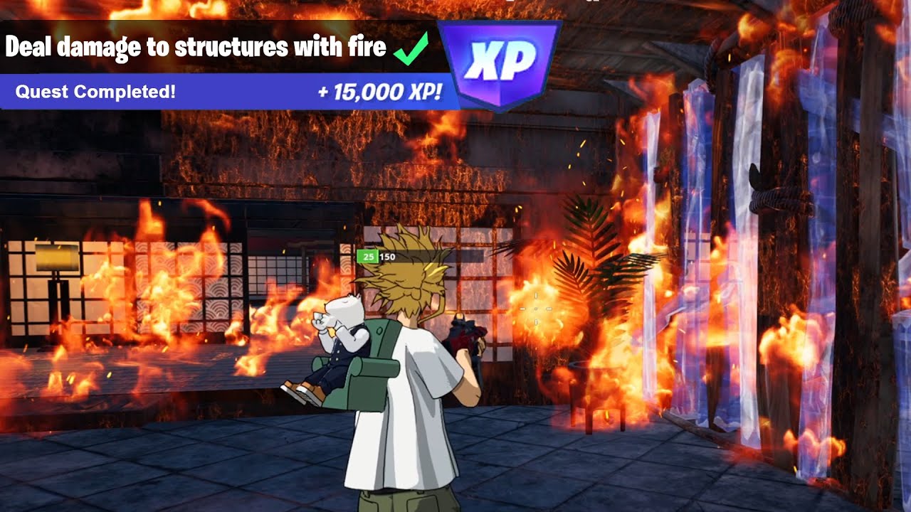 How to EASILY Deal 5000 damage to structures with fire in ONE GO ...