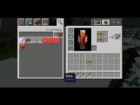 how to fast craft in Minecraft bedrock without mods - YouTube