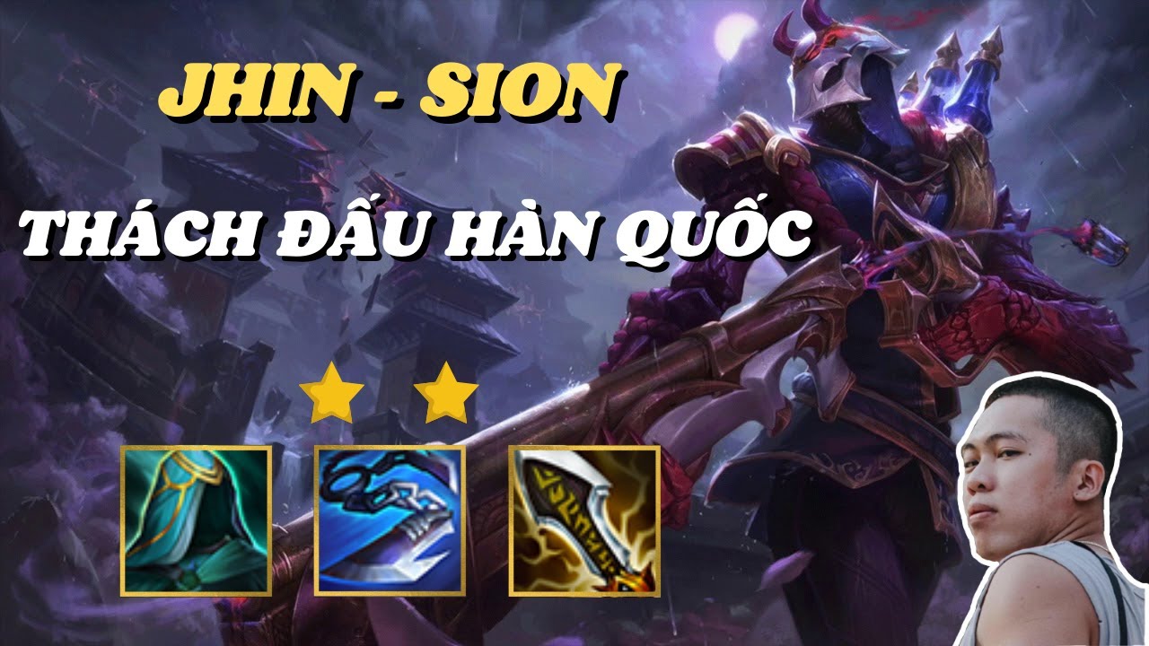 Jhin Sion⭐⭐cẶp ĐÔi Song SÁt LỖi Rank ThÁch ĐẤu Carry Đtcl MÙa 6 Tft