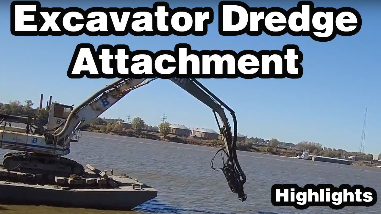 Excavator Dredge Pump Attachment Highlights - How It Works and ...