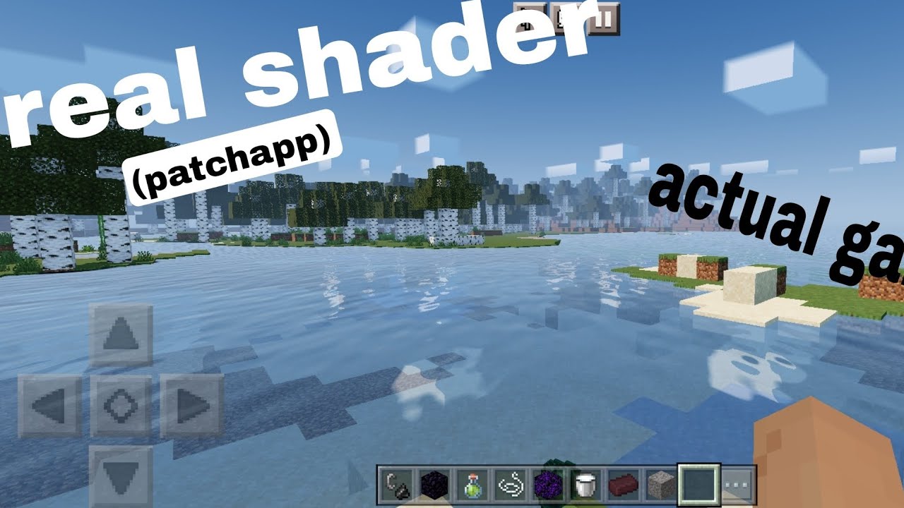 How to get real minecraft shader on android(yss) - YouTube