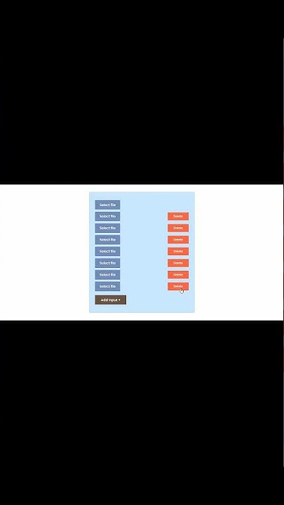 Adding Input Dynamically To Form Html Css And Jquery Rustcode Html Css3 Youtube