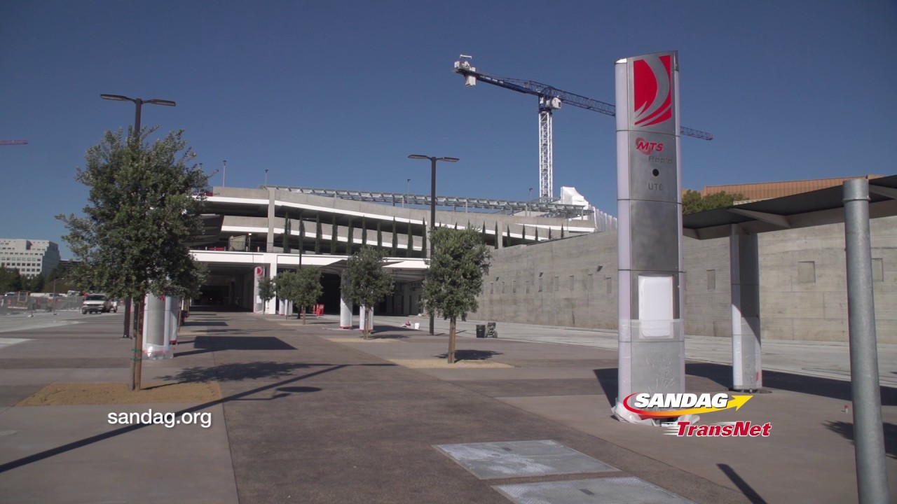 UTC Transit Center - 2016 Project Update - YouTube
