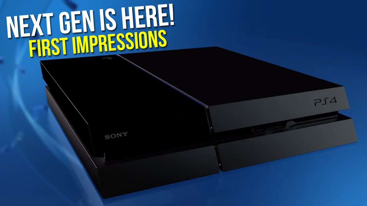 NEXT GEN IS HERE! Playstation 4 First Impressions with FIFA 14 Gameplay ...