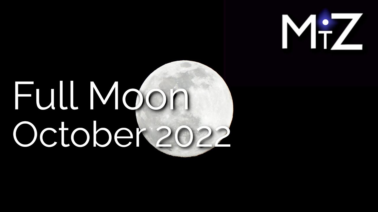 Full Moon Sunday October 9th 2022 - True Sidereal Astrology - YouTube
