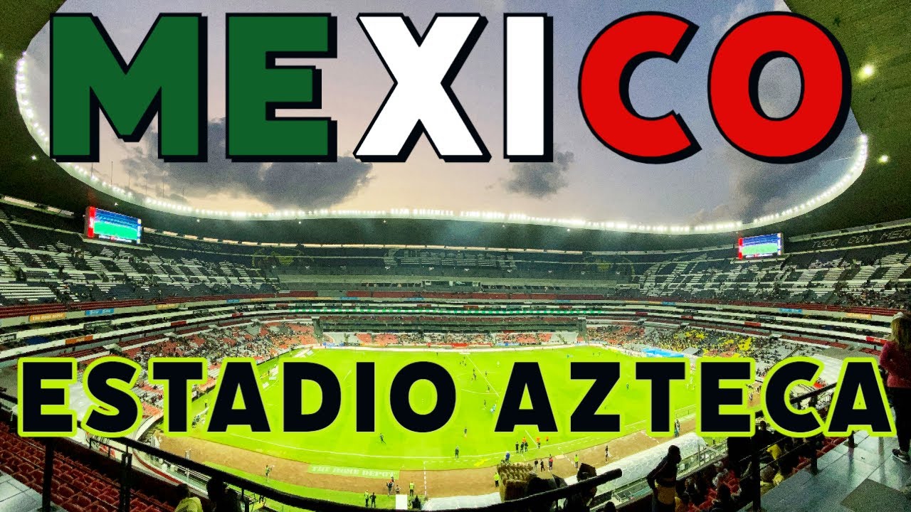 Estadio Azteca stadium located in Mexico City. Club América v San Luis ...