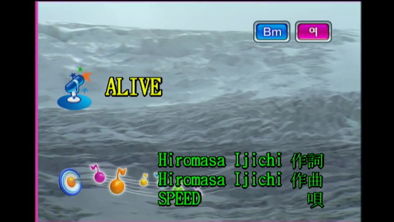 SPEED - ALIVE (KY 41083) 노래방 カラオケ - YouTube