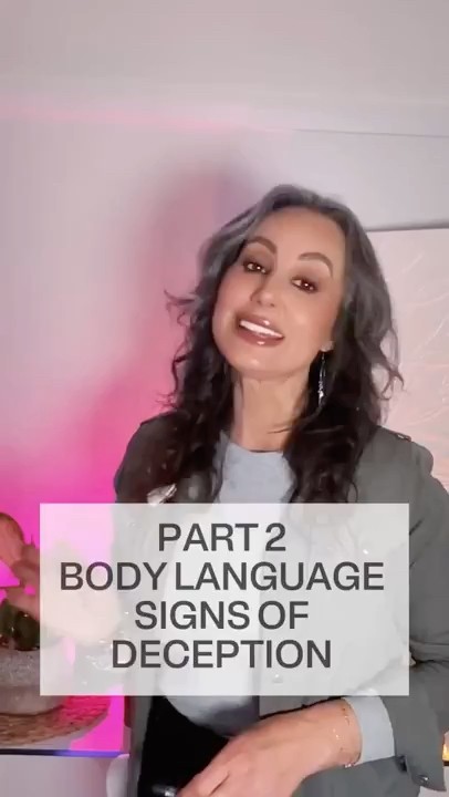 Body language signs of deception #bodylanguage #deception #lies # ...