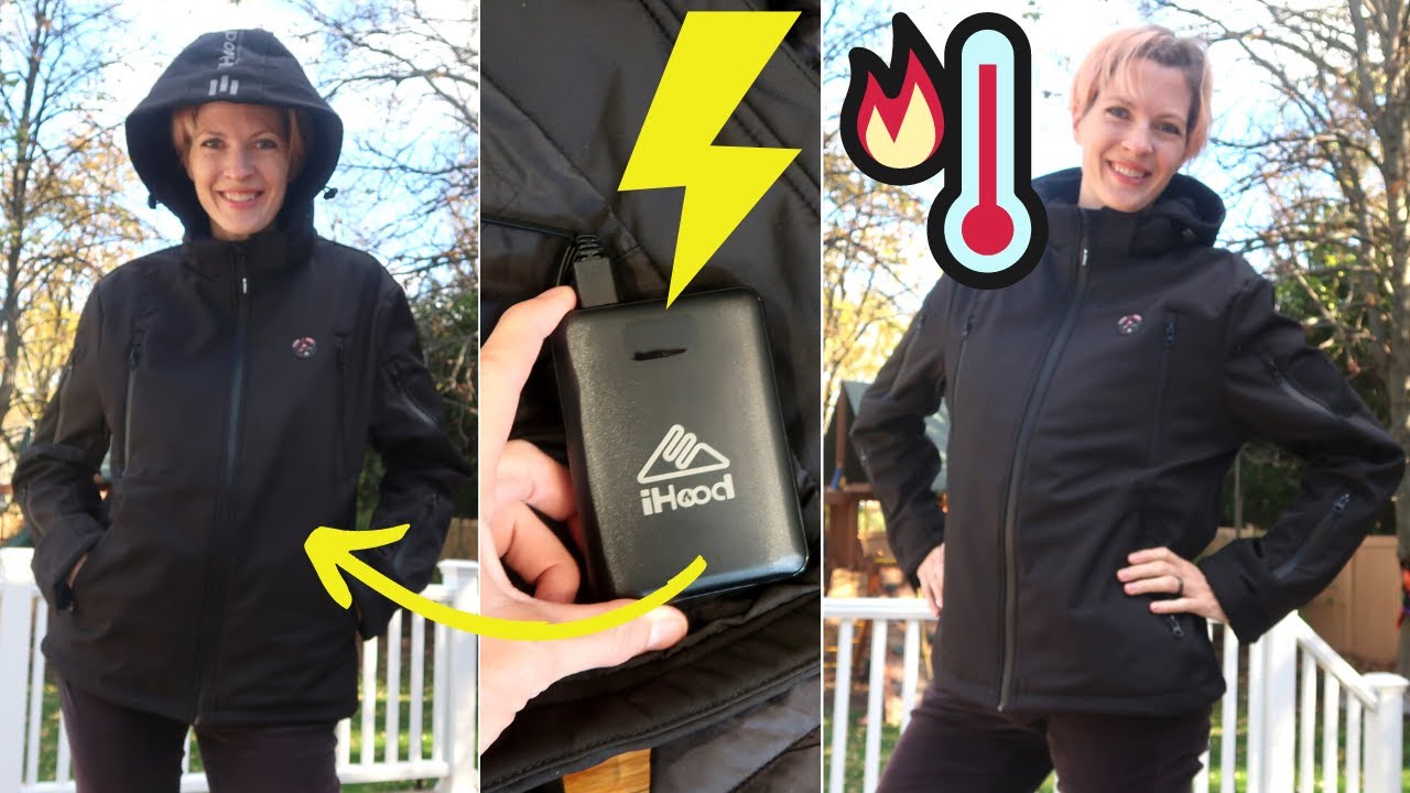 Heated jacket with 3 independently controlled heated sections!! - YouTube