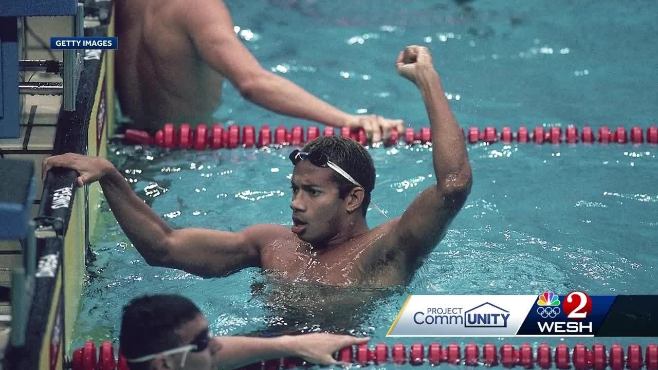 First Black gold-medal swimmer inspires new generation, coaches them to ...