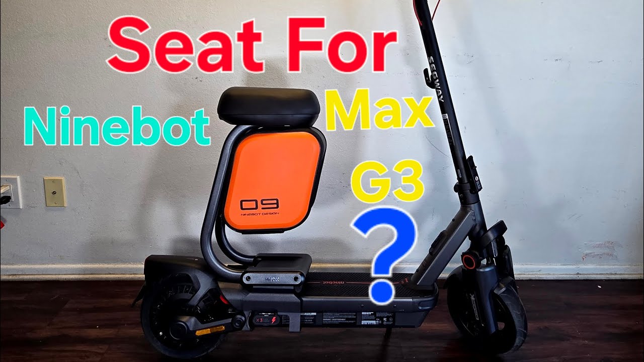 Ninebot Multi-functional Scooter Seat For Ninebot Max g2 /Max G65 ...
