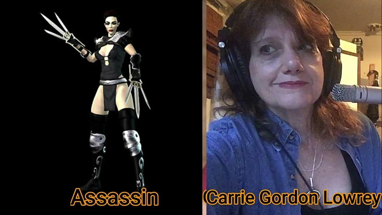 Character and Voice Actor - Diablo 2 Lord of Destruction - Assassin - Carrie Gordon Lowrey - YouTube