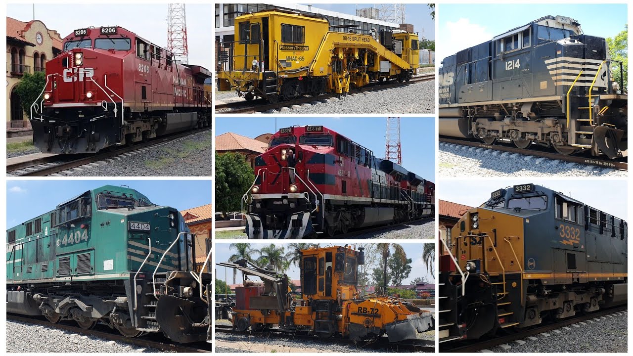 CP 8206 de Líder! CSX 3332, NS 1214, Maquinaria de Vía en Acción y Más ...