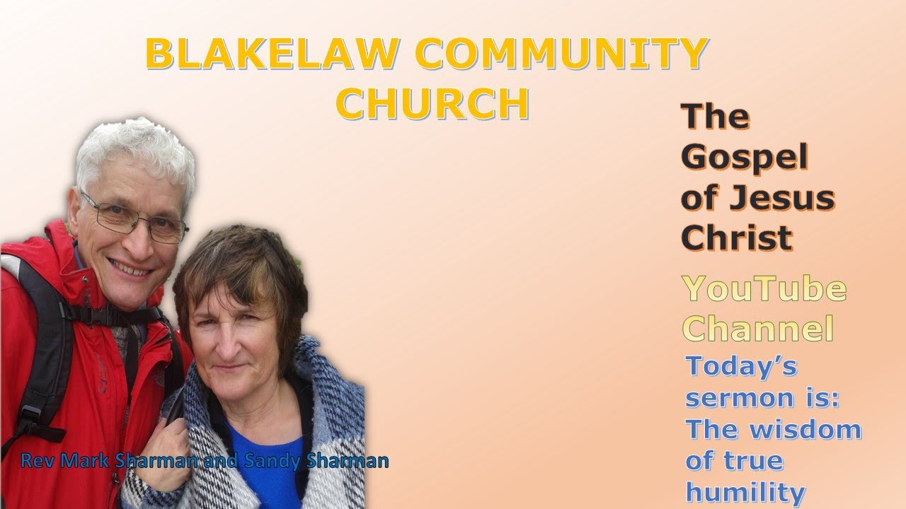 The wisdom of true humility by Rev Mark Sharman - YouTube