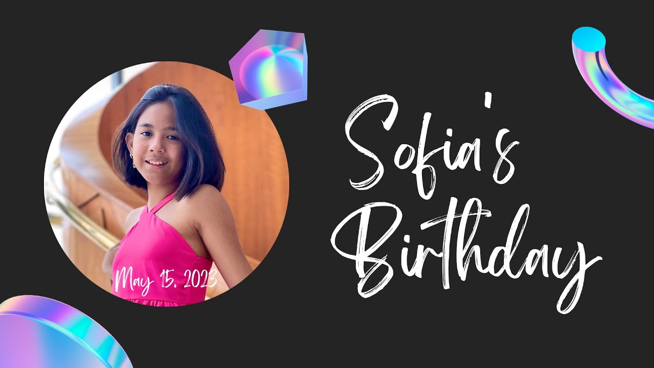 Sofia's Birthday Staycation - YouTube