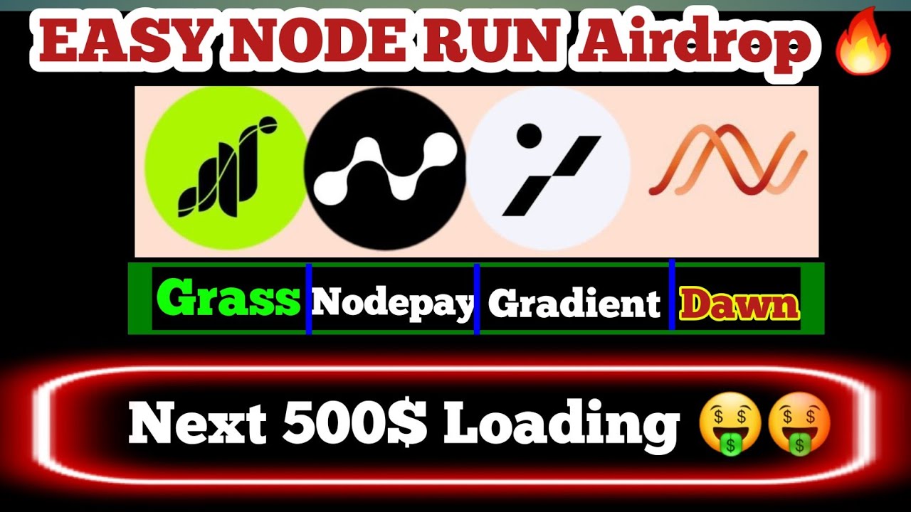 Gradient Network Airdrop 🔥|| Grass Airdrop Season 2 || NodePay Airdrop ...