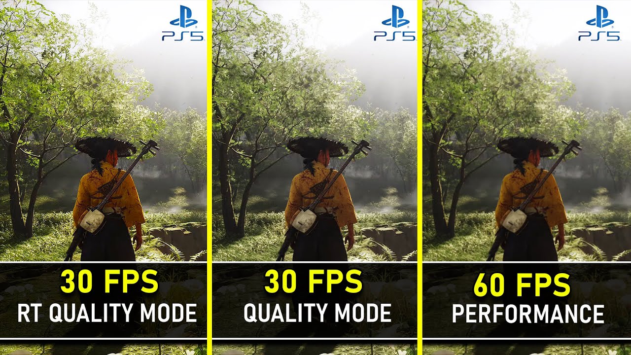 Ghost of Yotei | PS5 | Ray Tracing Mode vs Quality Mode vs Performance ...