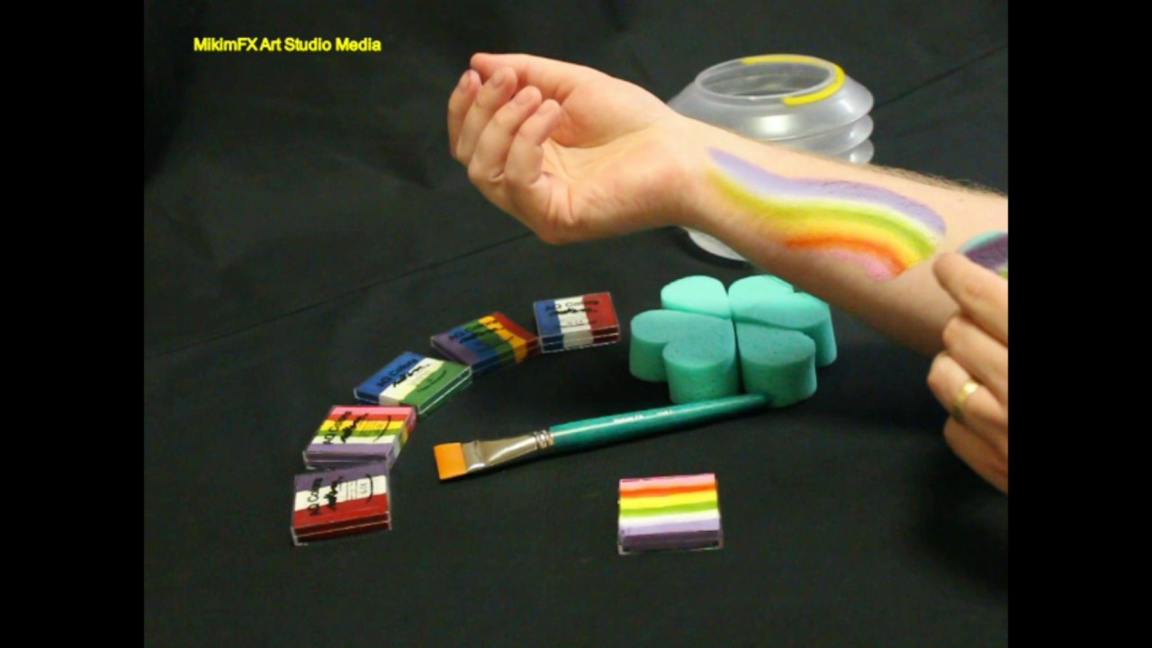 Light Rainbow One Stroke - YouTube