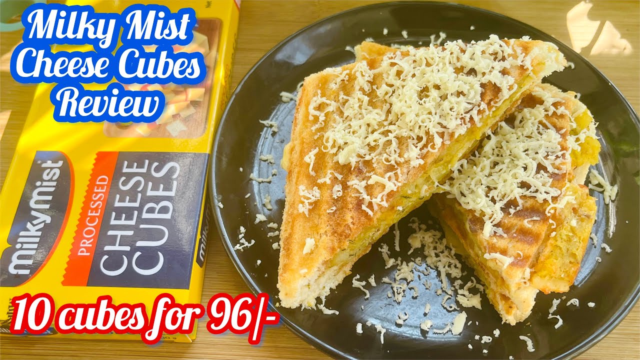 MilkyMist Cheese Cubes| MilkyMist Processed Cheese Cubes Review & Demo ...