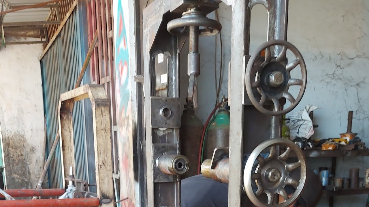 on proses pres velg abc alat pres velg motor repair wheels - YouTube