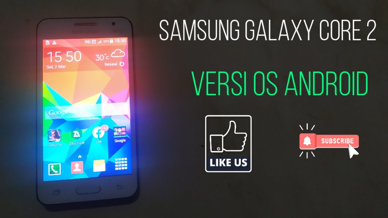 SAMSUNG GALAXY CORE 2 VERSI OS ANDROID - YouTube