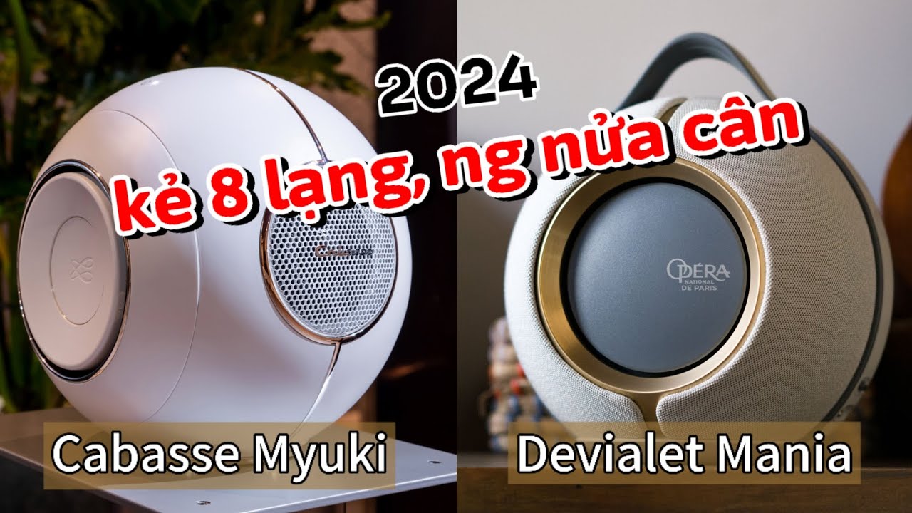 So sánh nhanh loa Cabasse The Pearl #Myuki và Devialet Mania ẻm 🔊 nào ngon hơn ⁉️ #2audiovn tổng ...