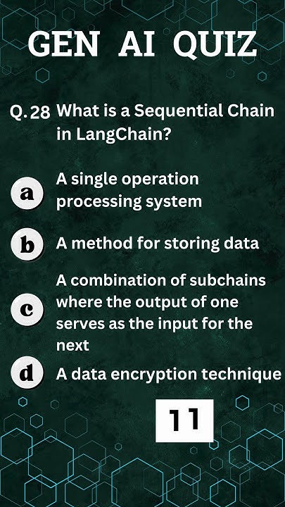 What Is A Sequential Chain In Langchain Youtube