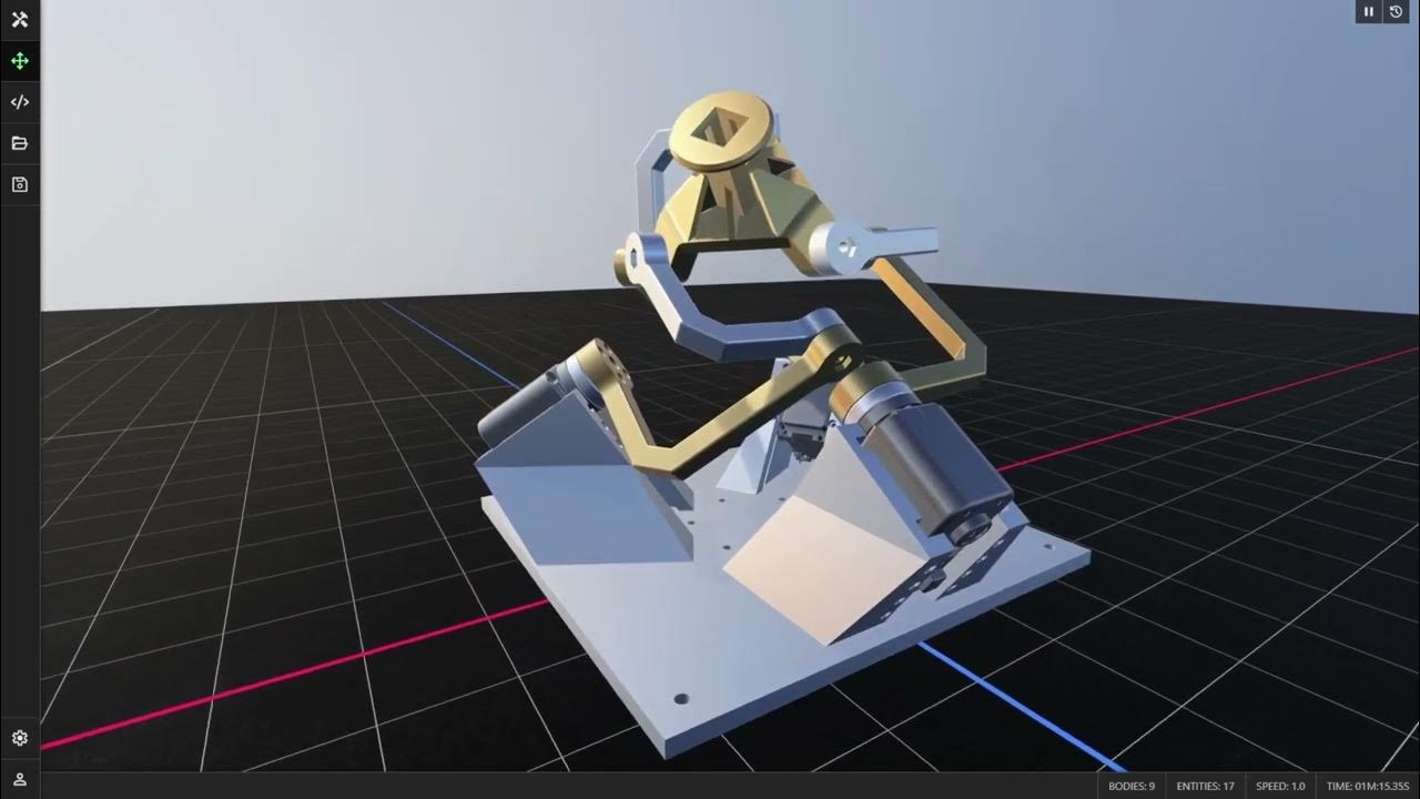 Simulation of Spherical Parallel Manipulator Robot - YouTube Simulation of Spherical Parallel Manipulator Robot - YouTube