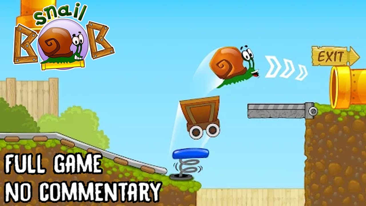 Snail Bob 1 (2010) | FULL Game, No commentary Walkthrough 1080p60fps ...