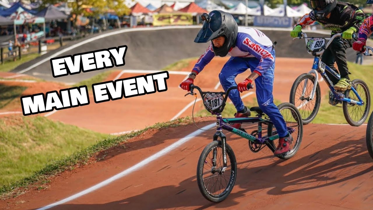 Every Main Event - 2023 USA BMX Racing - YouTube