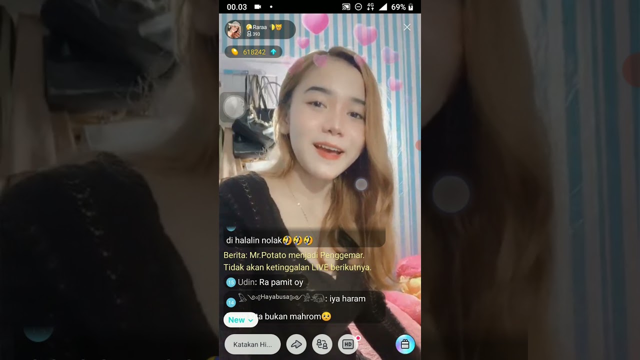 Bigo Live Raraaa Pamer Payudara | Raraa Hot Banget Lepas Hijab - YouTube