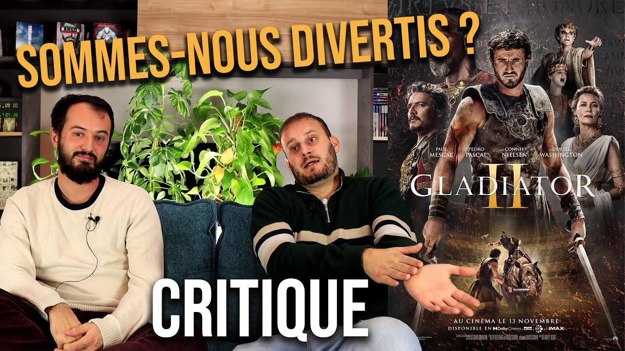 GLADIATOR 2 : Fallait-il une suite ? - CRITIQUE (Spoils à partir de 14: ...