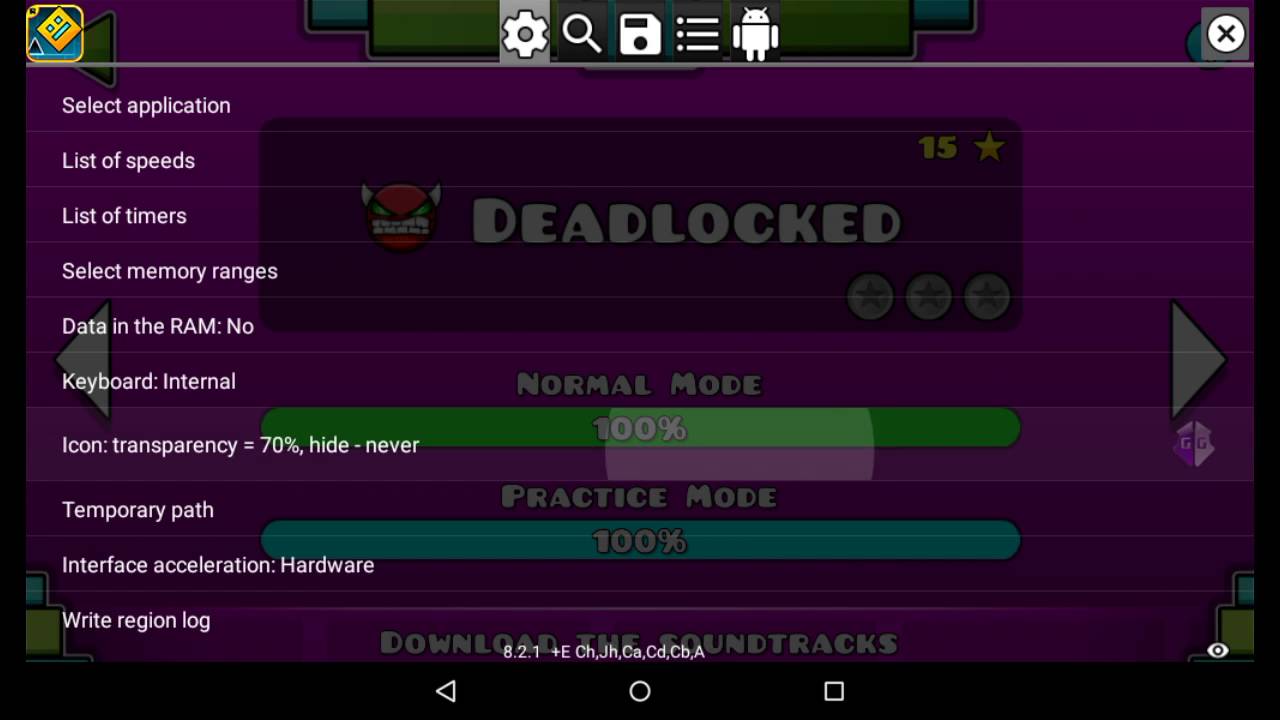 Geometry dash fly hack!!! (No root) FINISH ANY LEVEL!!! - YouTube