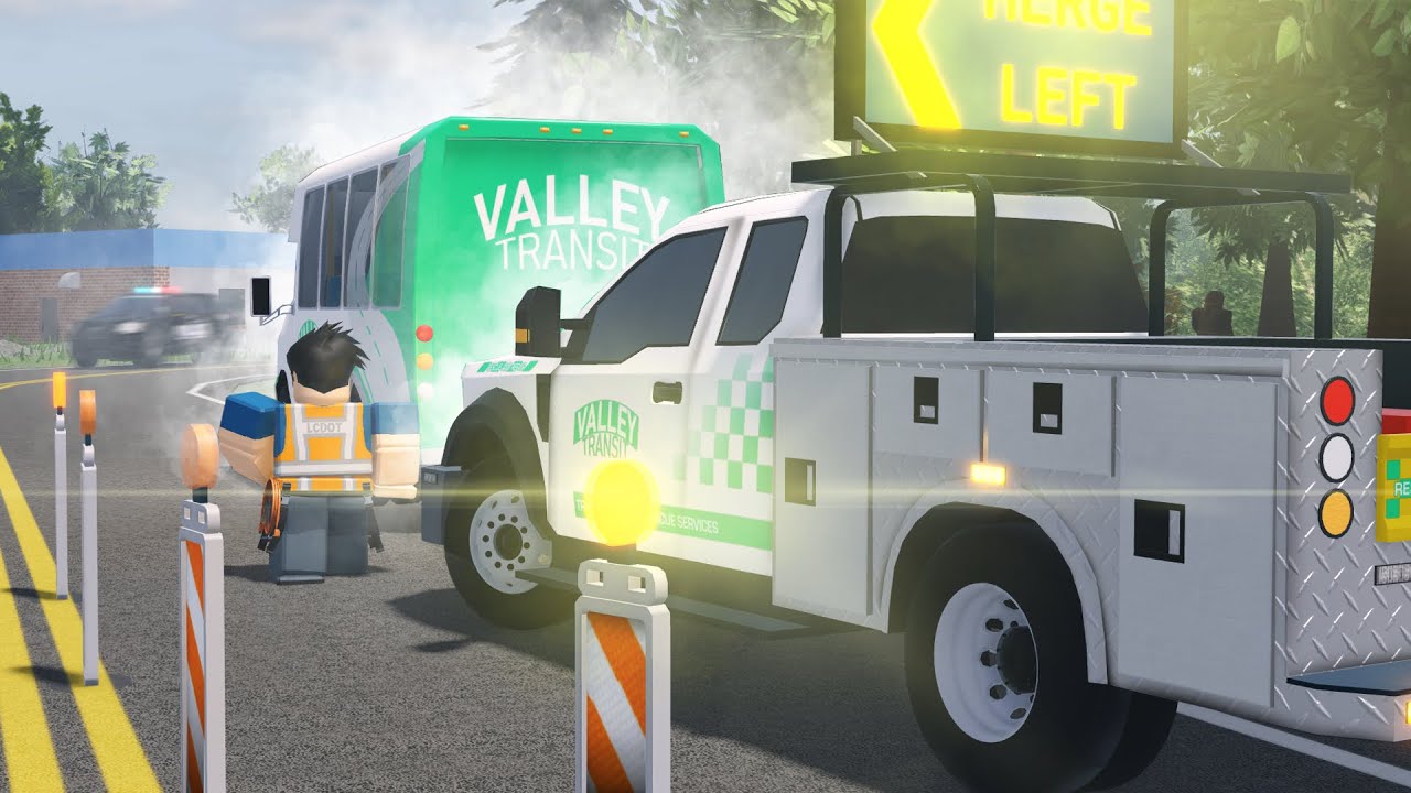 Transit Bus Starts SMOKING During Drive! - ERLC Roleplay - YouTube