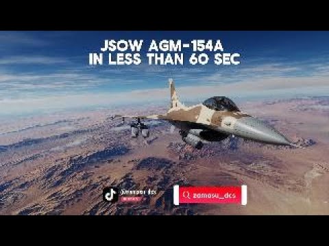 DCS: F-16 | JSOW AGM-154A In 60 Sec - YouTube