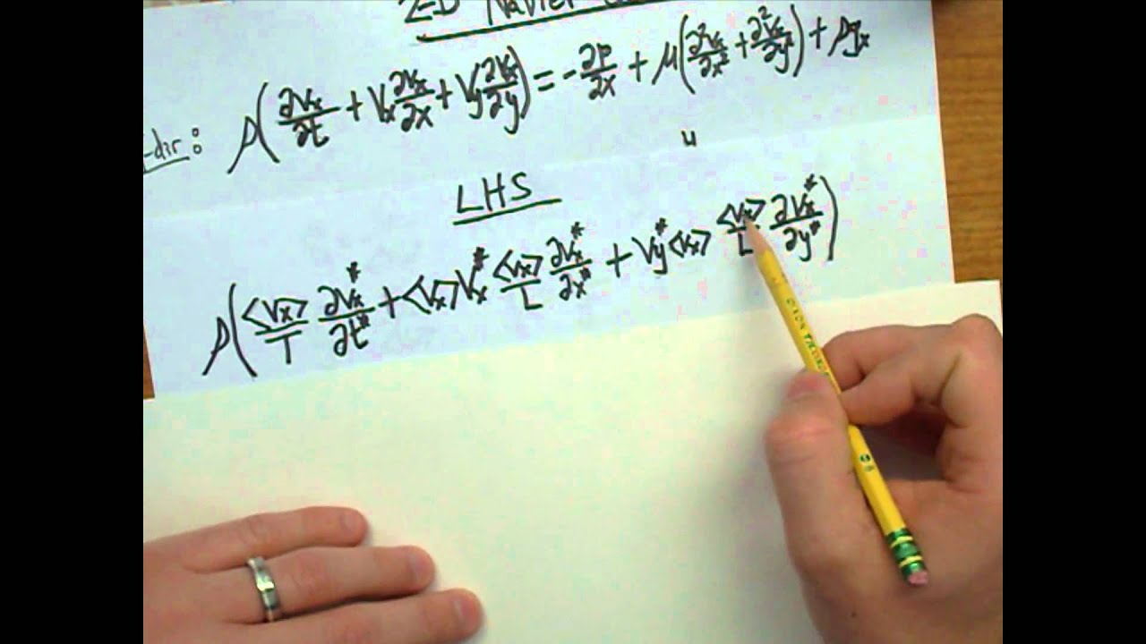 Non-dimensionalization of 2D Navier-Stokes - YouTube