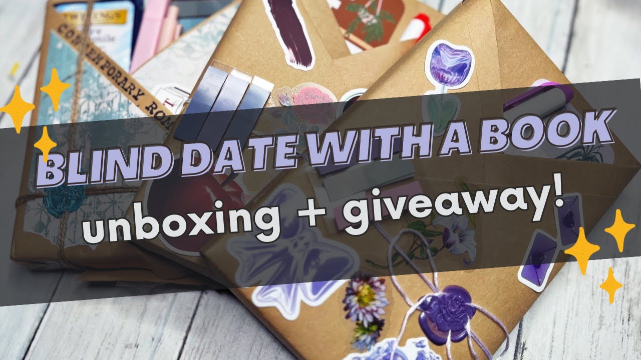 Blind Date with a Book unboxing || PLUS A GIVEAWAY! - YouTube