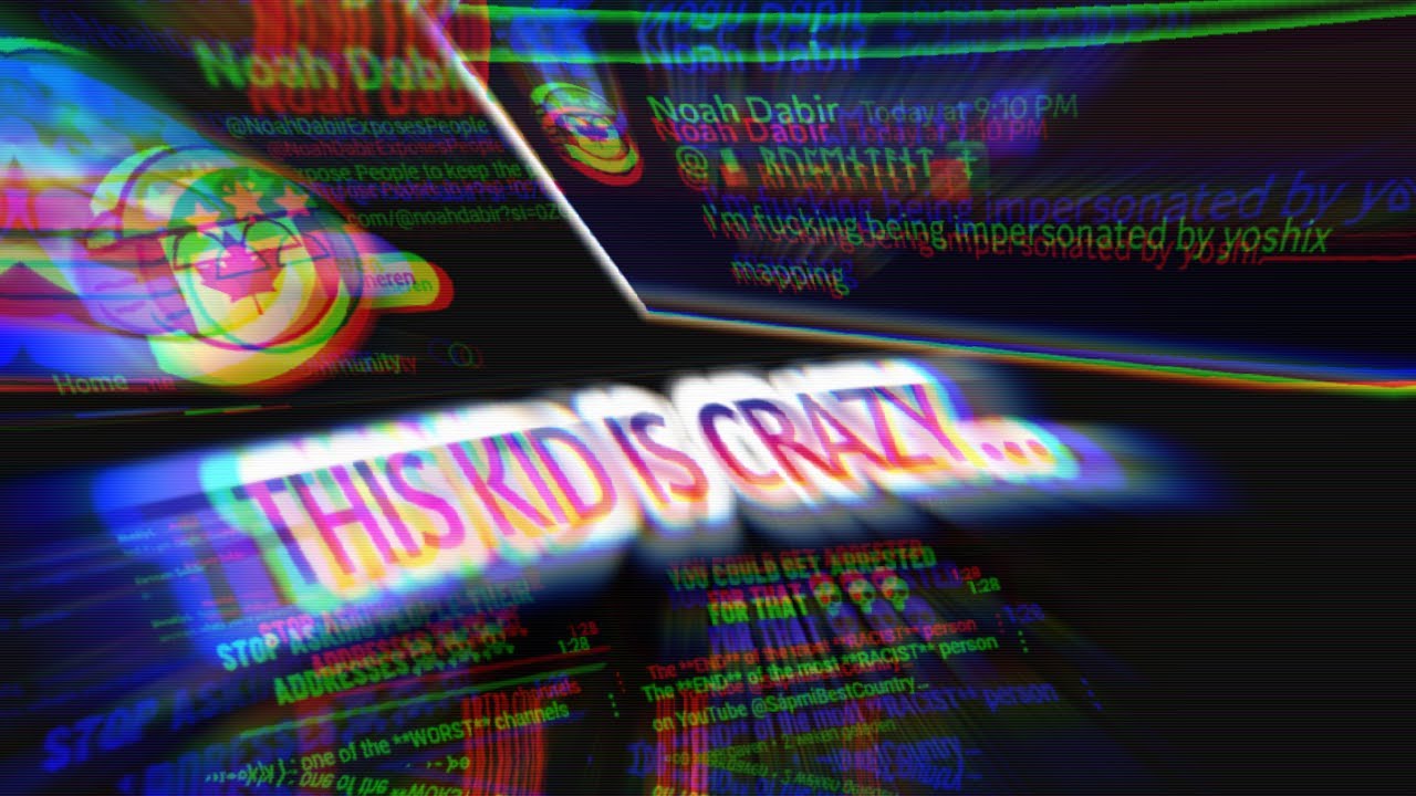 The most *DISGUSTING* Youtuber: Noah Dabir - YouTube