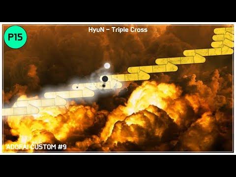 [ADOFAI Custom #9] HyuN - Triple Cross - YouTube