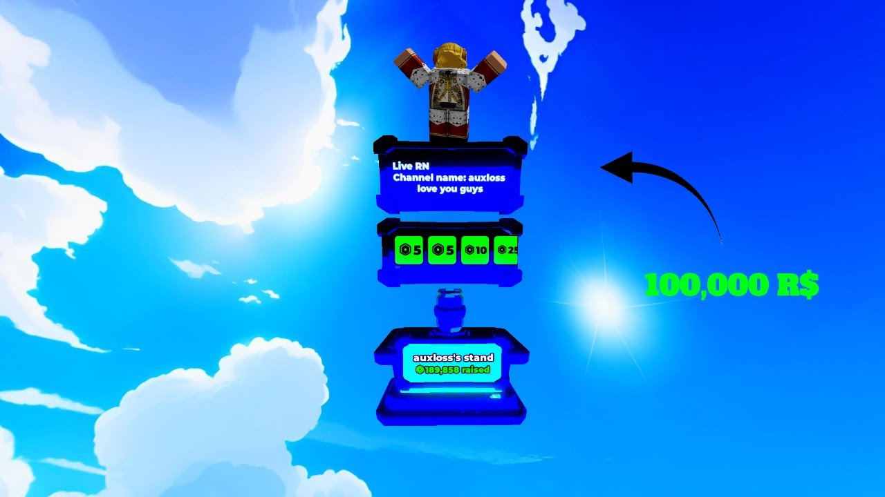 Getting the Void Booth in PLS DONATE! - YouTube