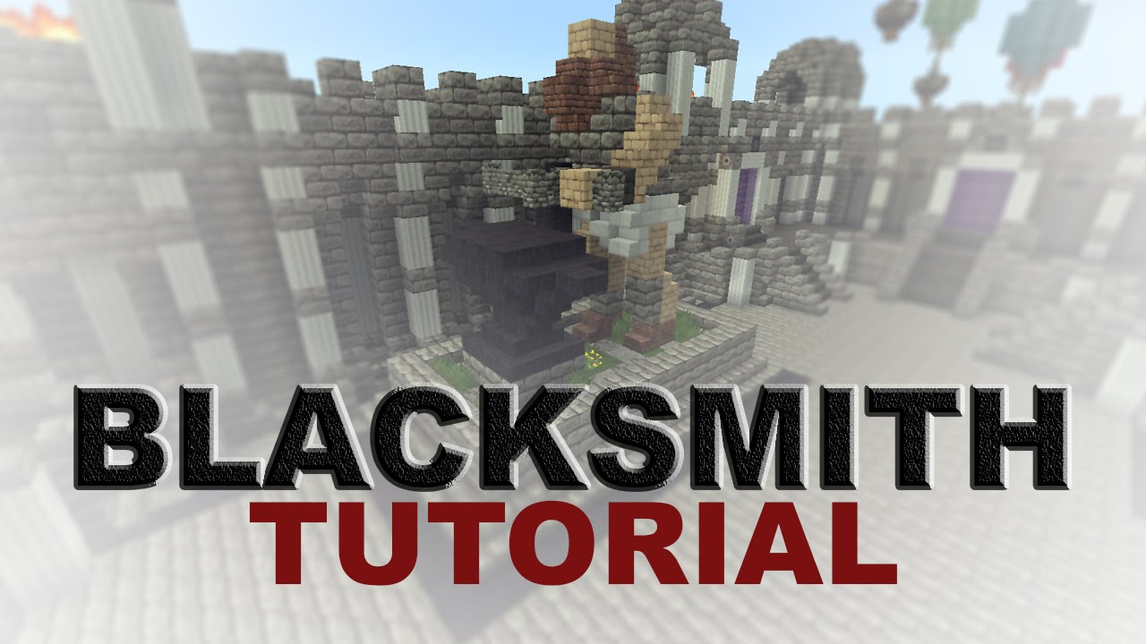 Minecraft Tutorial Blacksmith YouTube Minecraft Tutorial Blacksmith YouTube